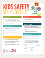 Add safety checks to your spring to-do list | Shine365 from Marshfield ...