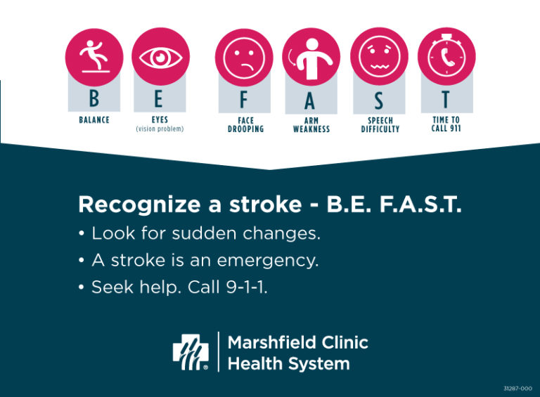 BE FAST: Stroke warning signs | Shine365 from Marshfield Clinic